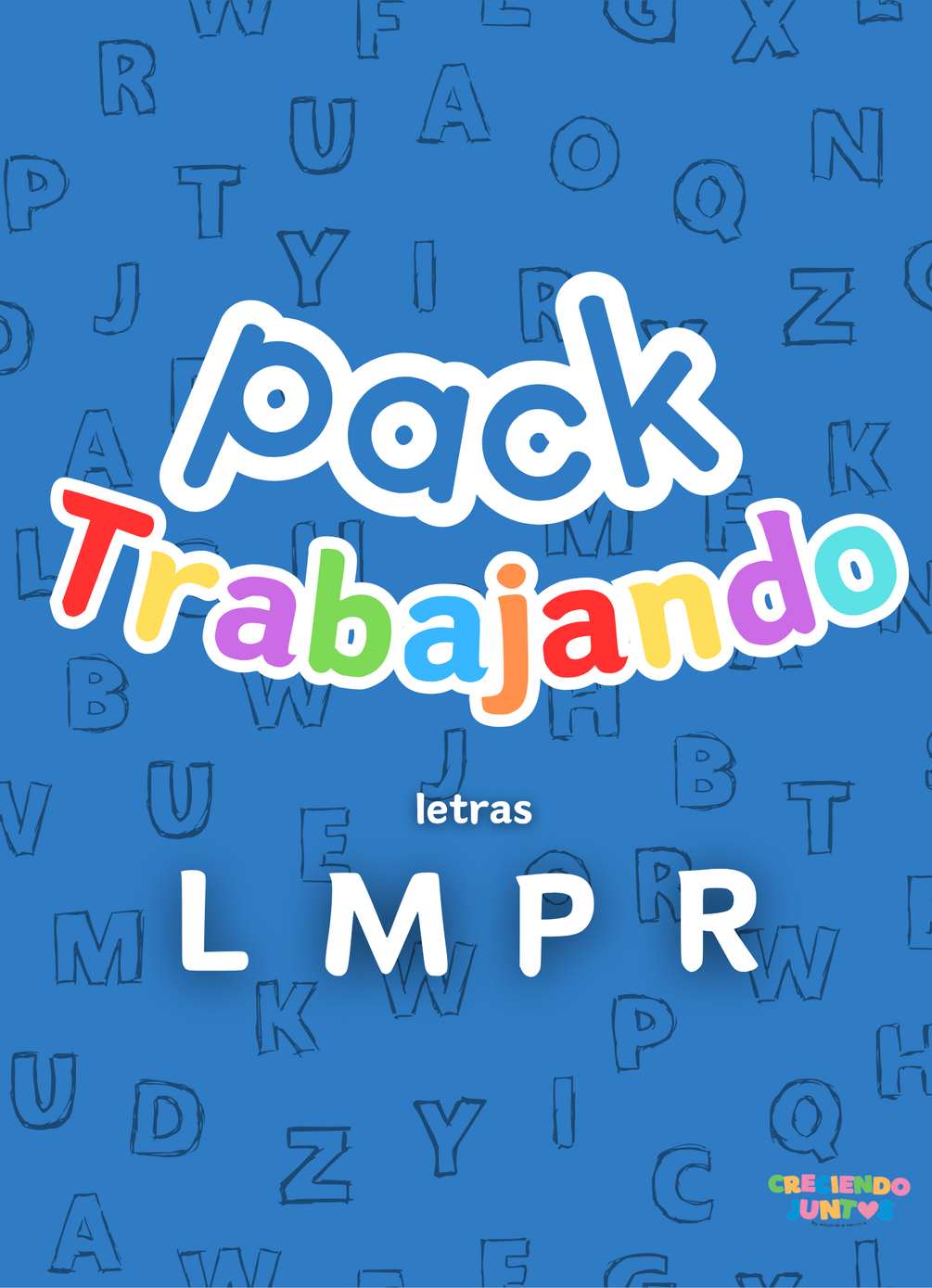 Pack Trabajando letras L, M, P y R