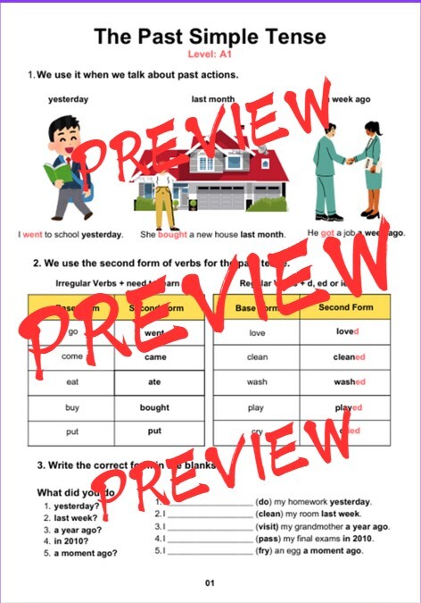 Mastering the Past Simple Tense: A Fun and Engaging Guide for Learners