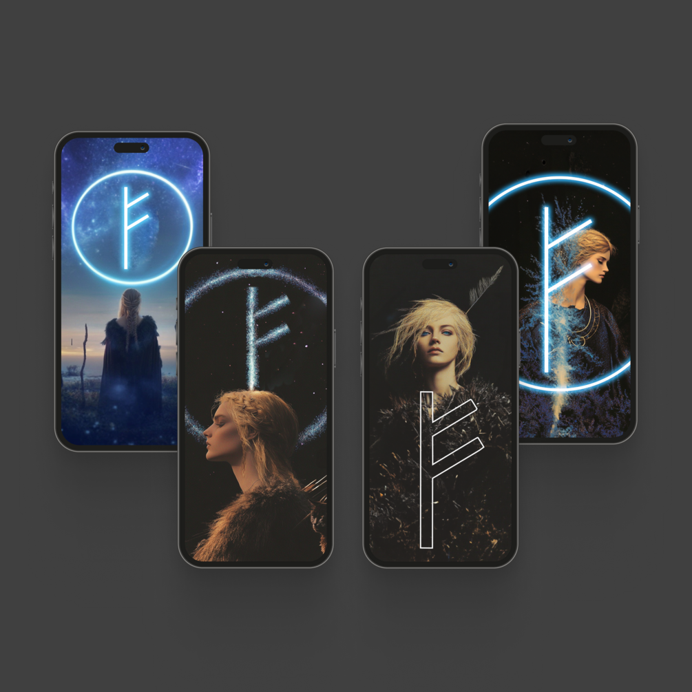 Fehu, Ruhe Wallpaper Pack