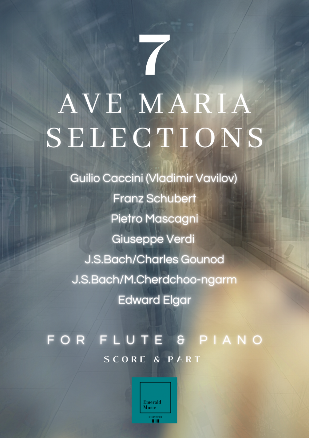 7 Ave Maria from 7 Composers for Flute and Piano [PDF]