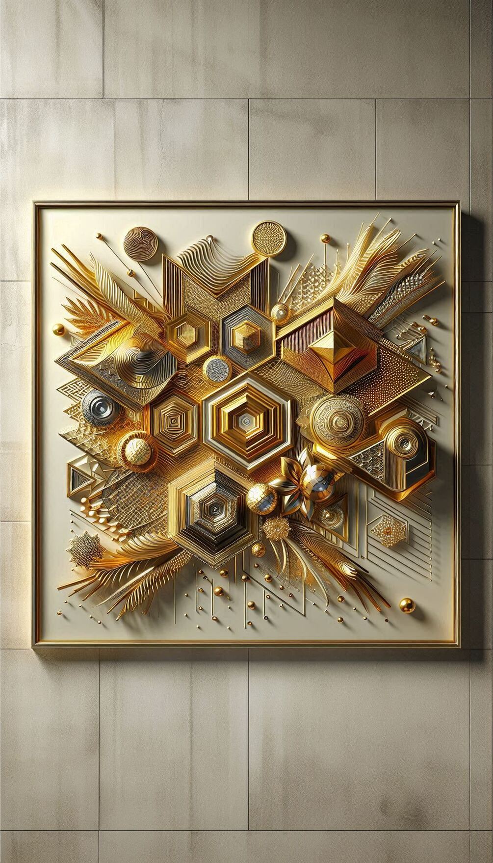 Golden Radiance: Divine Elegance in Every Frame