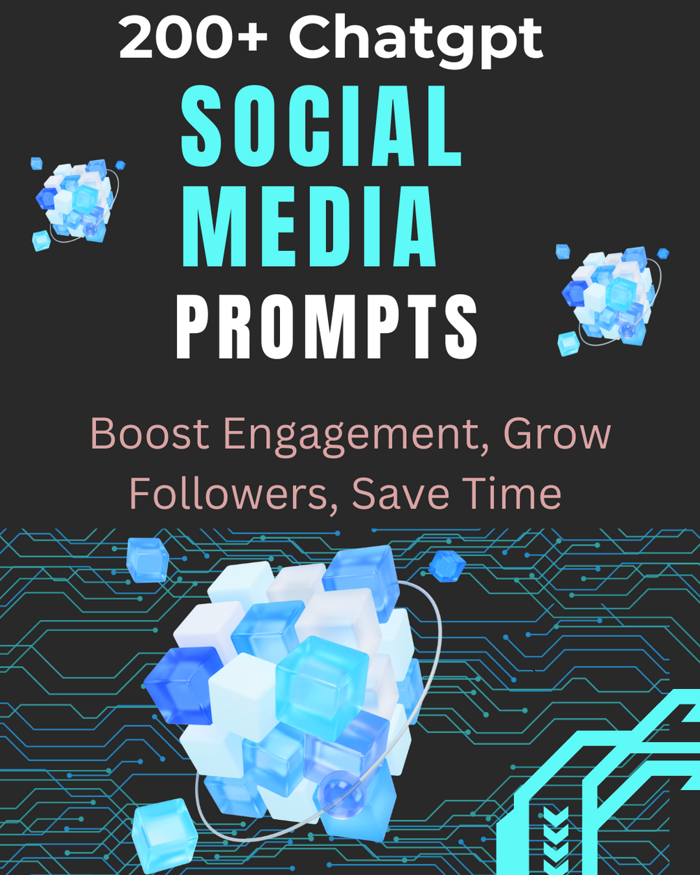 200+ Viral Social Media Prompts + 30-Day Content Calendar