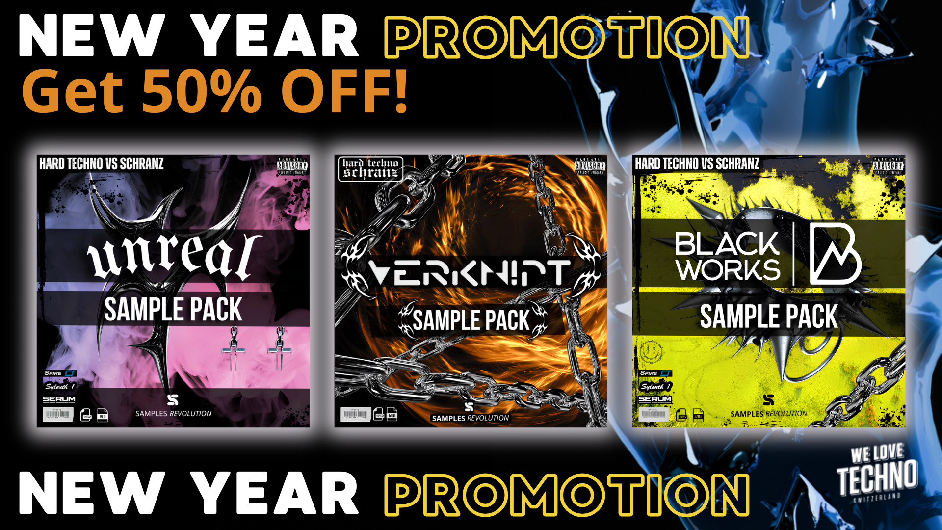 💥 NEW YEAR PROMOTION (2026) – ALL 3 PACKS FOR 50% OFF! - Samples Revolution