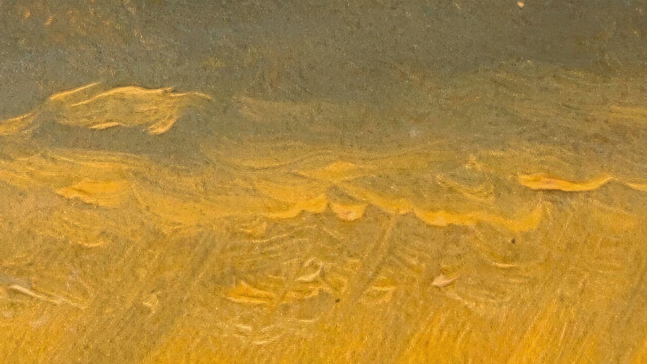 Sunset over the sea near Sorrento, Italy. by Anton Dorph