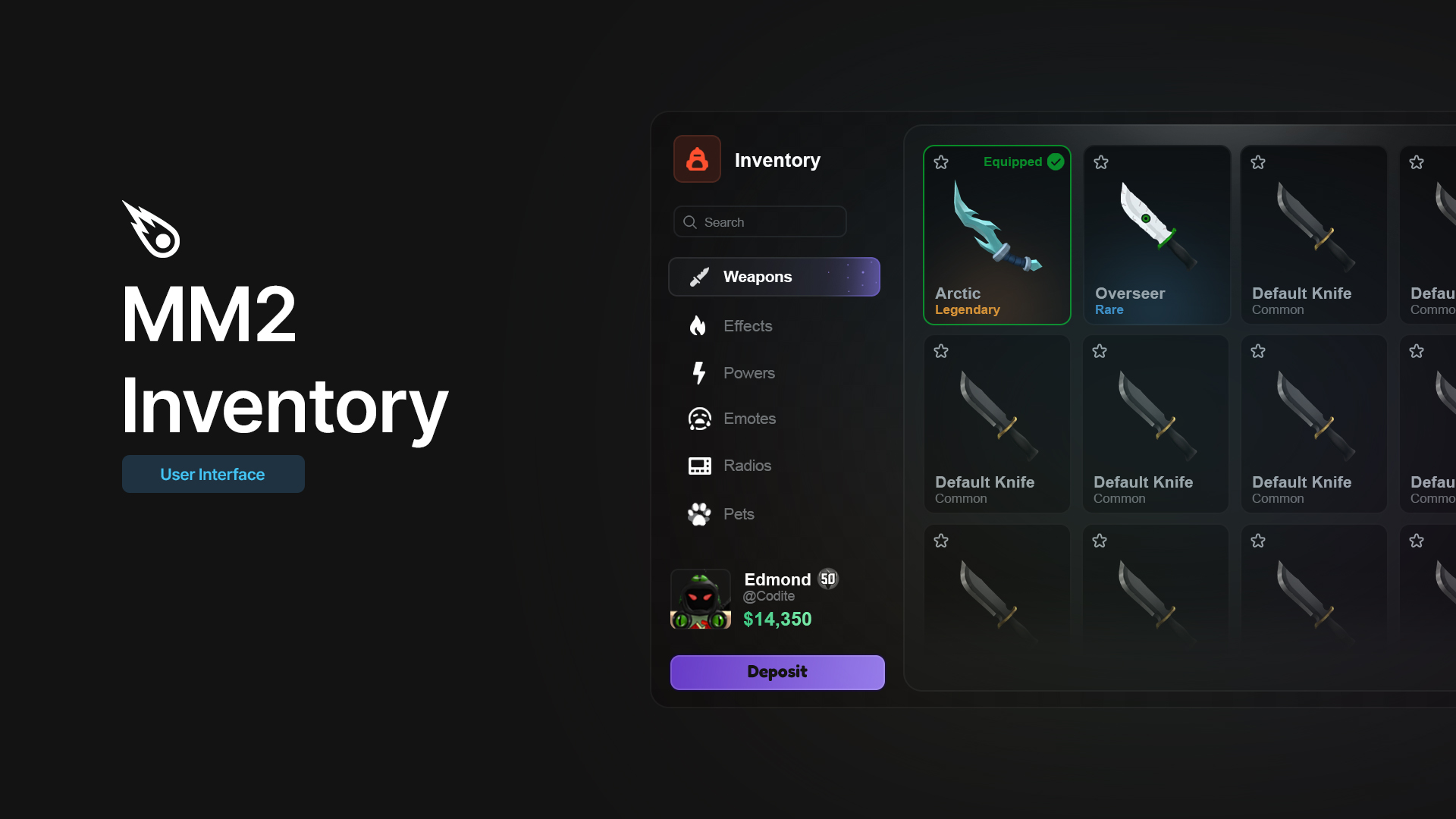 Freebie! MM2 Inventory - gfxcomet