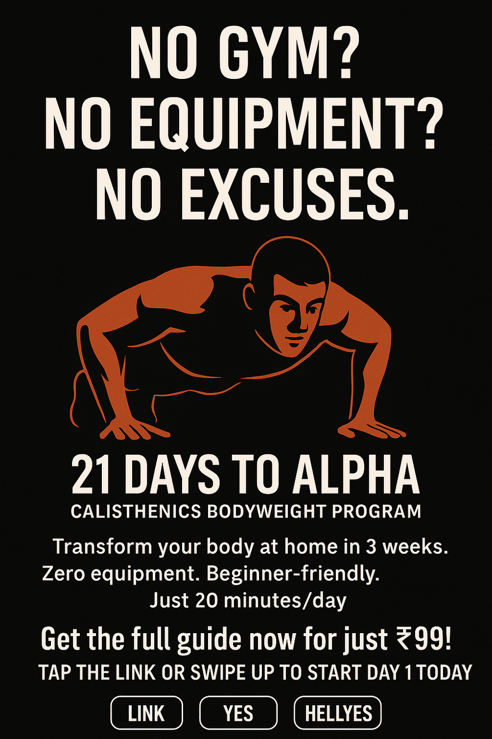 21 Days to Alpha – Bodyweight Warrior Program