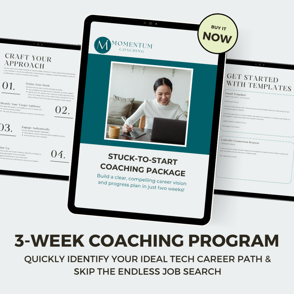 Stuck-to-Start Coaching Package