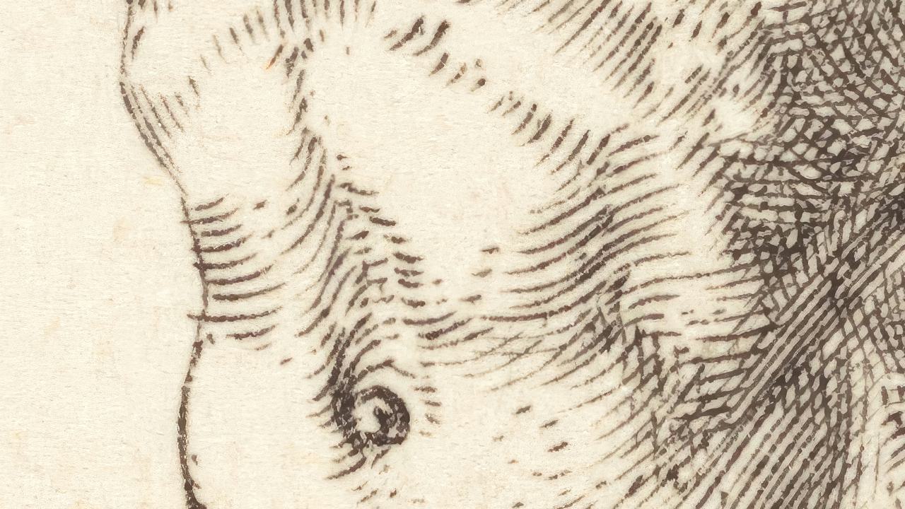 Saint Sebastian Bound to the Tree by Albrecht Durer