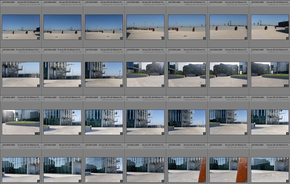 Milan Directional Center - HDRI & Backplates Set07