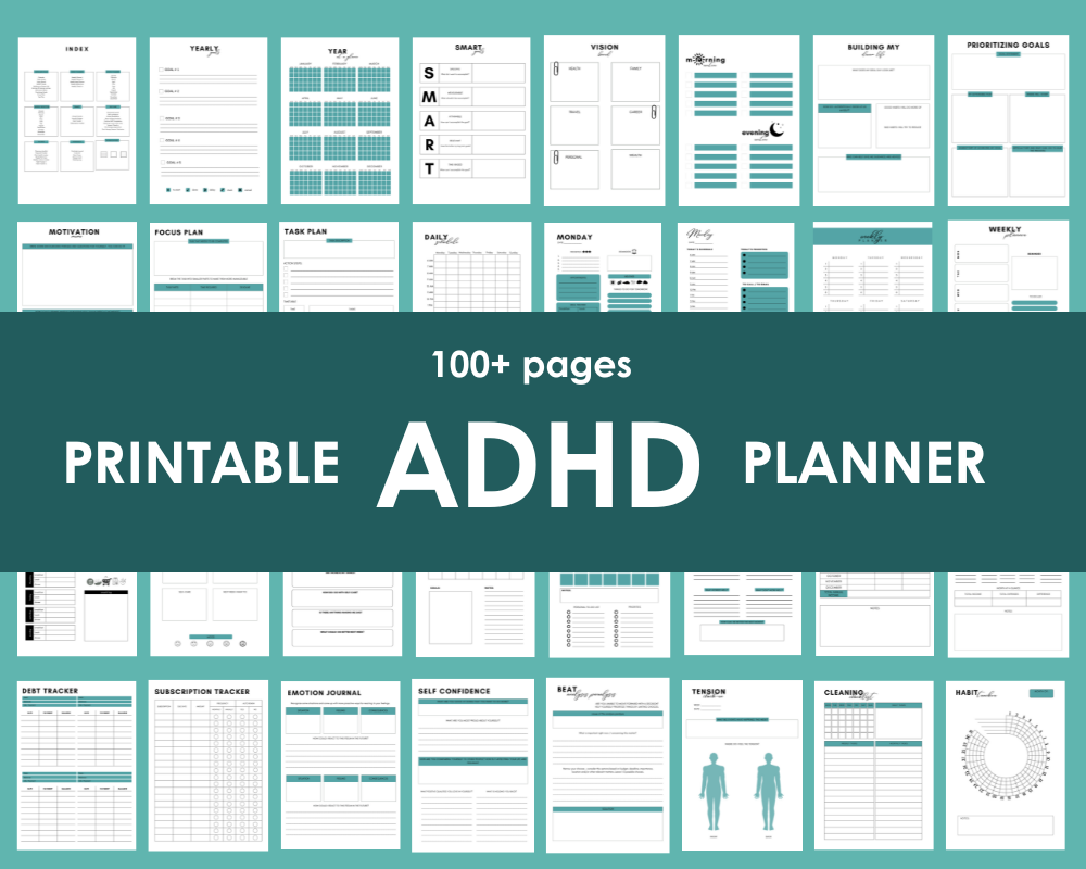 PRINTABLE | ADHD PLANNER