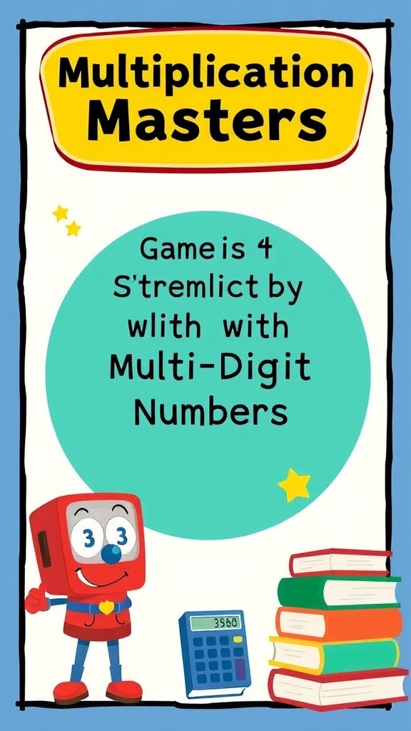 Multiplication Masters: Conquering Multi-Digit Numbers-Education -USA
