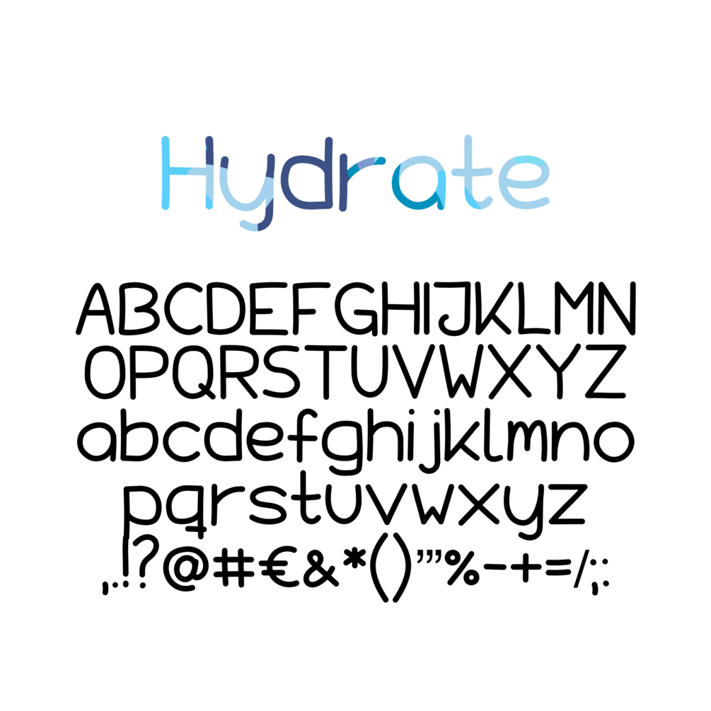 Font: Hydrate