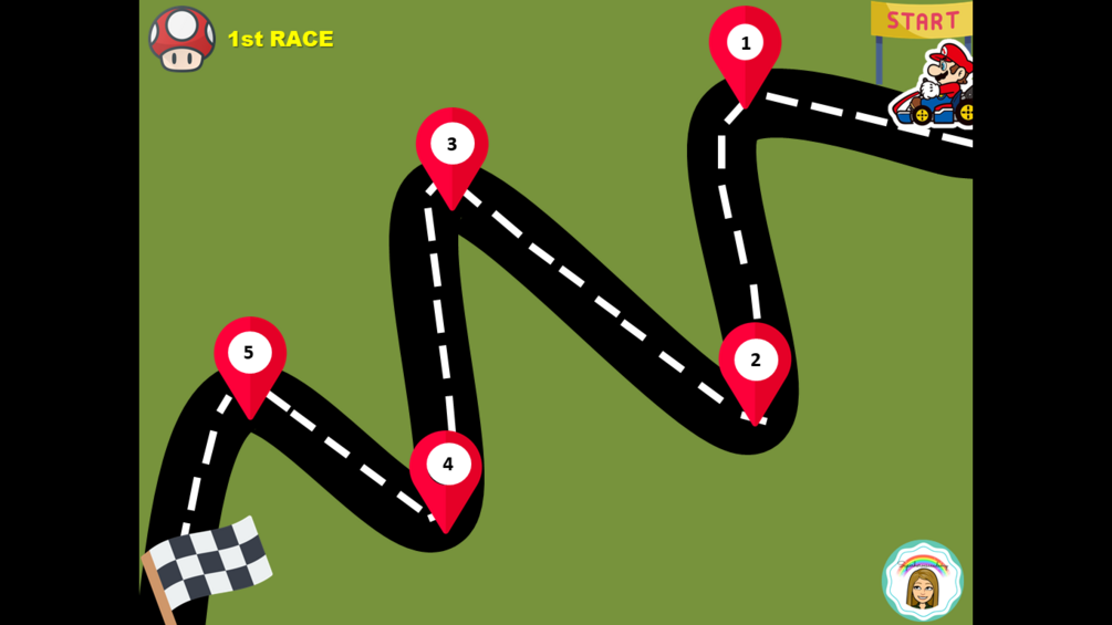 Mario Kart PPT game