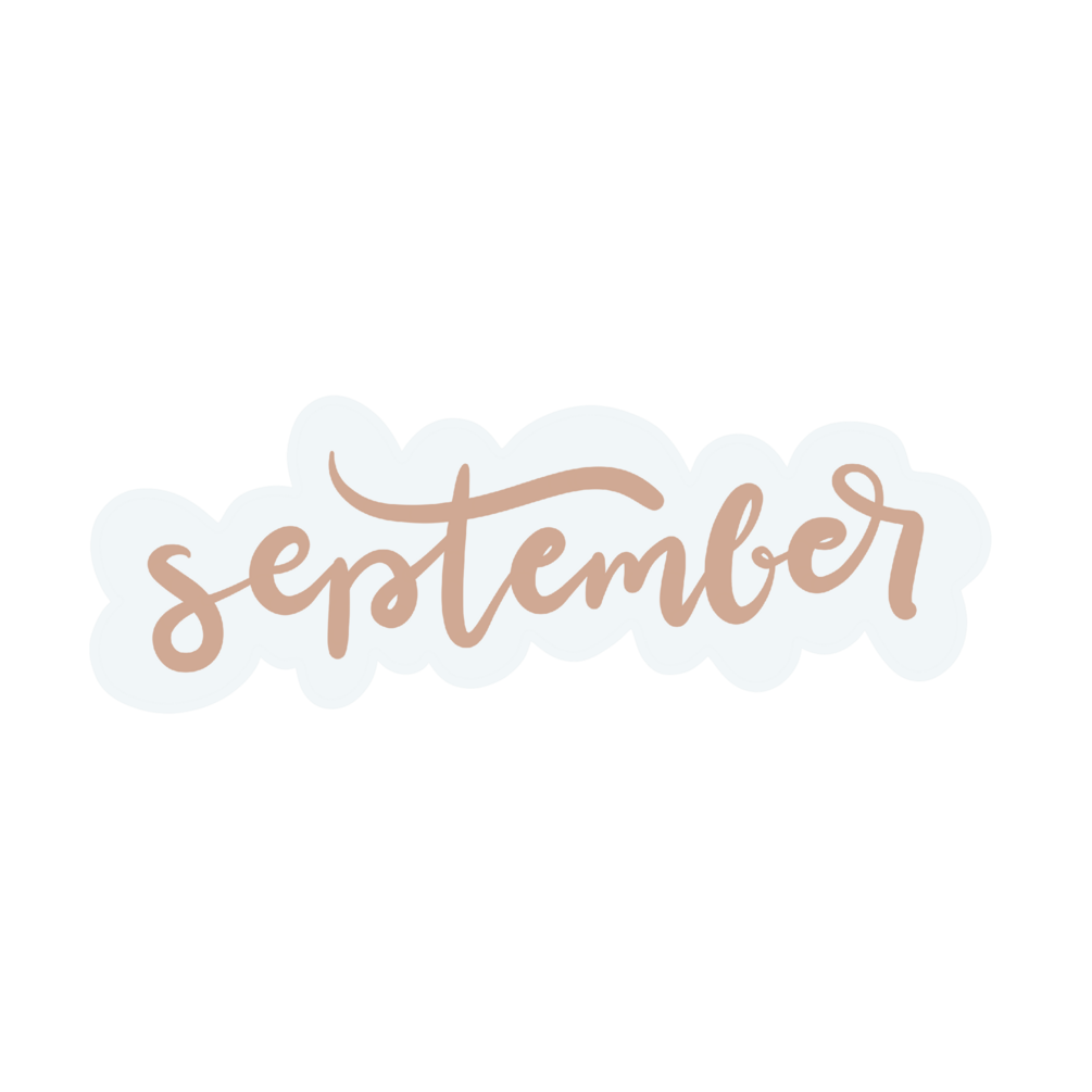 “september” Sticker FREE DOWNLOAD