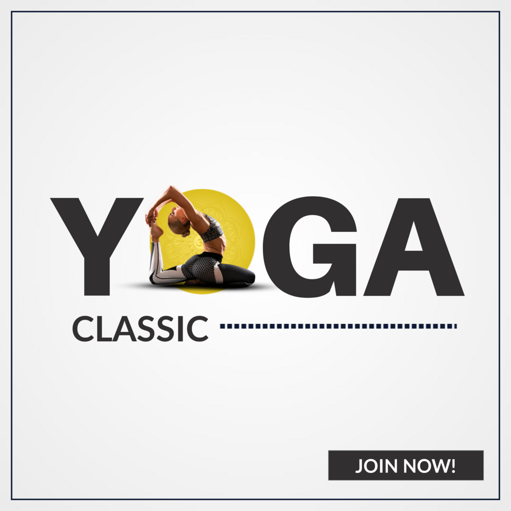 Joga class banner
