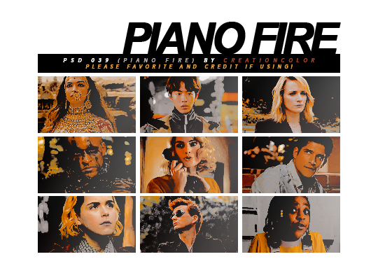 PSD 039 (PIANO FIRE)
