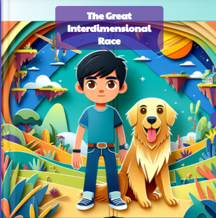 The Great Interdimensional Race- story for kids