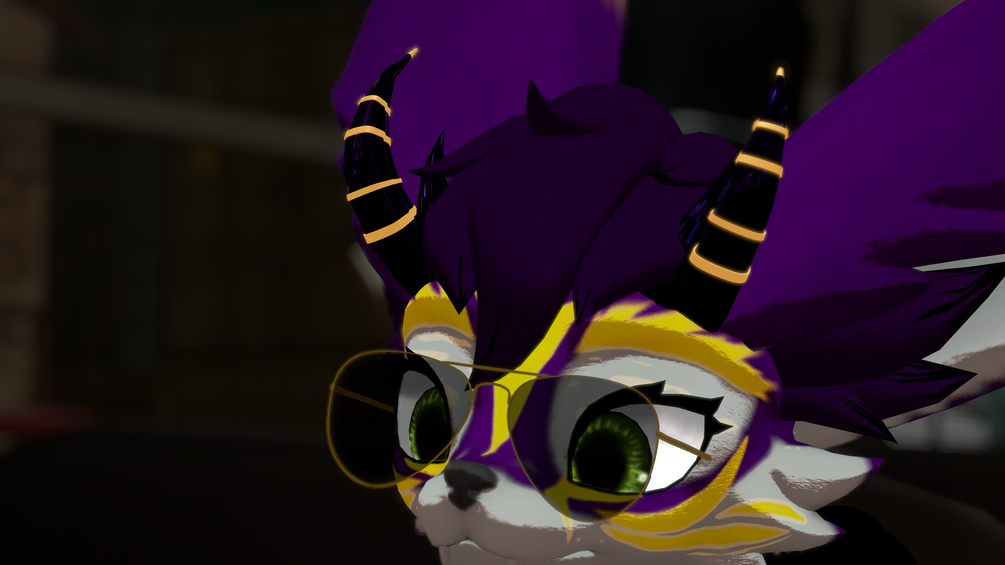 Hobkin Redux - Gilded Halfmoon Horns