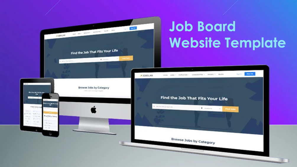Job Board Website Template