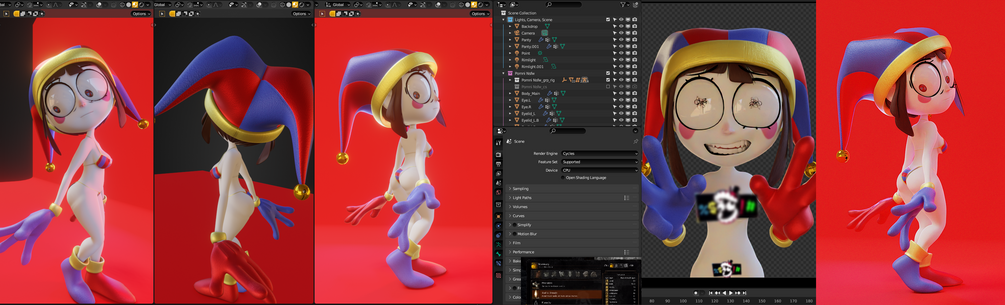Lf Pomni 18 Blender Model By Zueda Ripperstore Forums 