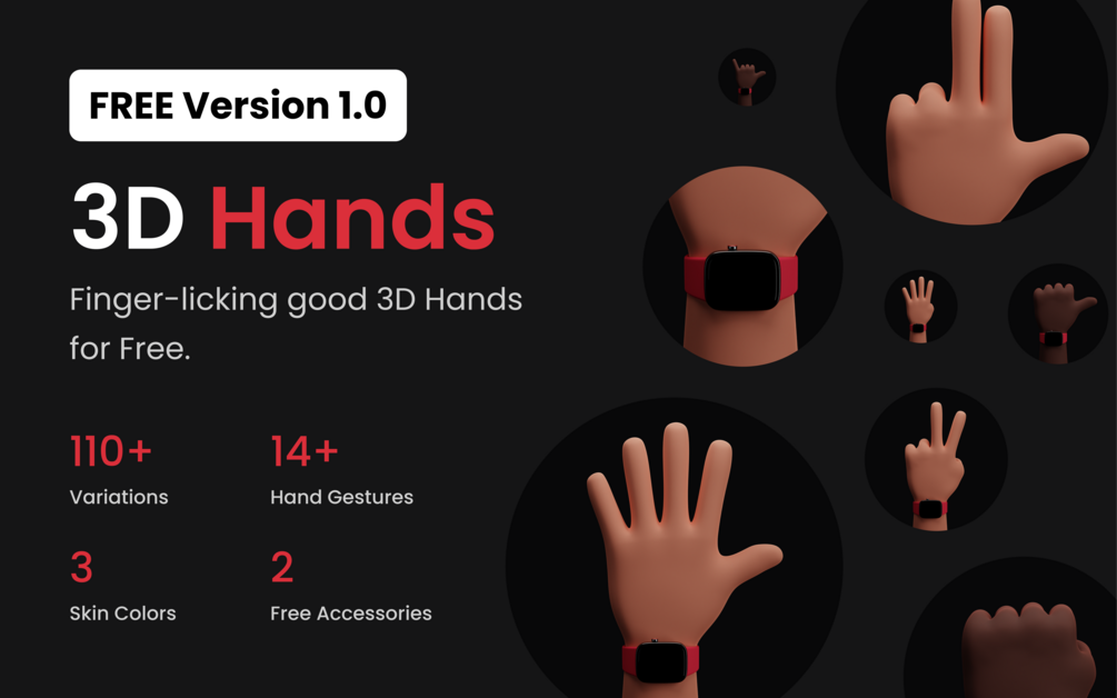 3D Hands v1.0 [Uncompressed]