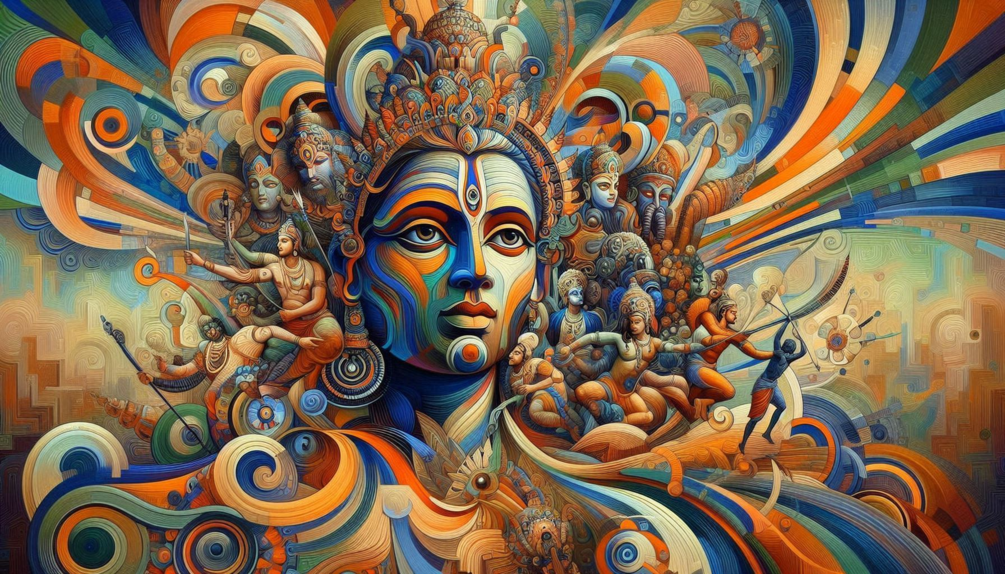 🎨 Abstract Expression Images of Gods: A Visual Symphony of Divinity 🌟