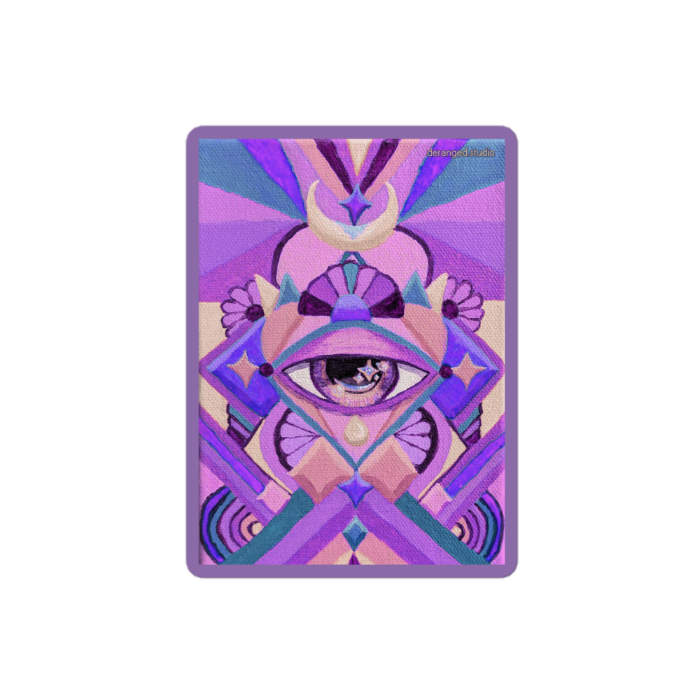 lunar tear - sticker