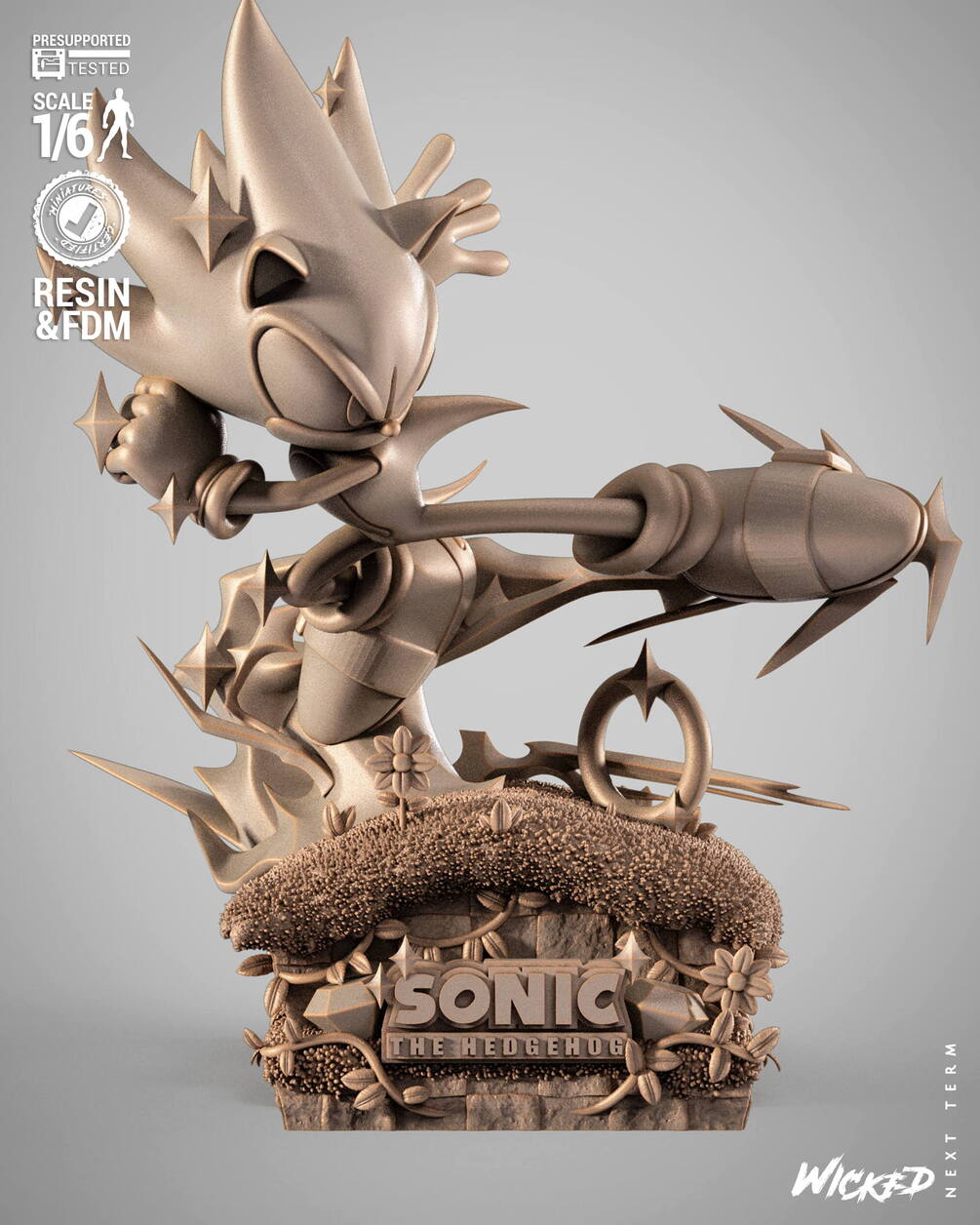 Wicked Video Games June 2025 Term Sonic Sculpture: Tested and ready for ...