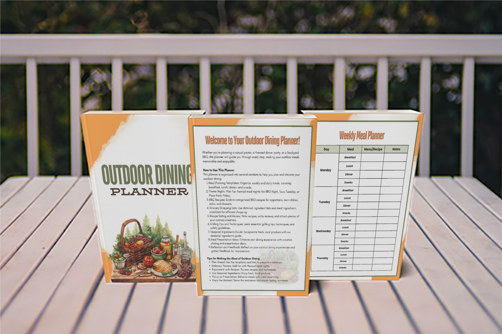 Outdoor Dining Planner