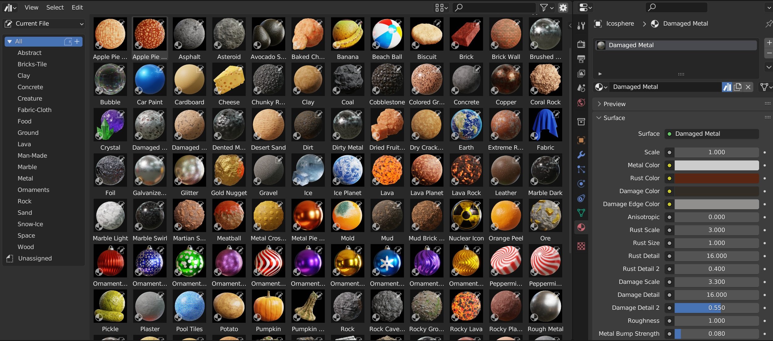 Ultimate Blender Procedural Material Pack - Ryan King Art