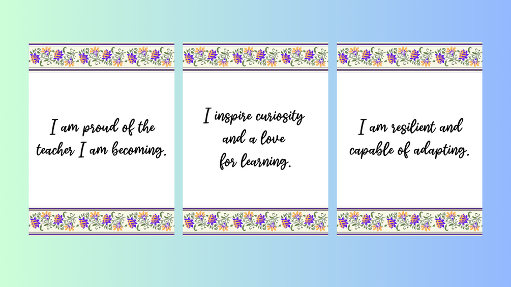Teacher Affirmation Cards Printable | 70 Positive Quotes for Educators ...