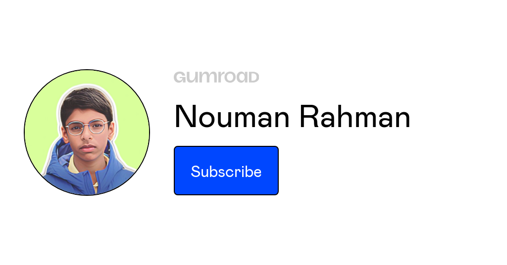 Nouman Rahman