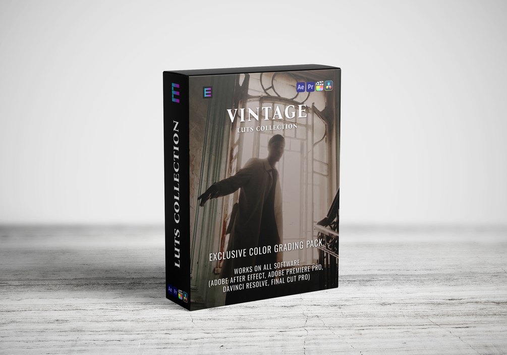 Vintage LUTS Color Grading Pack