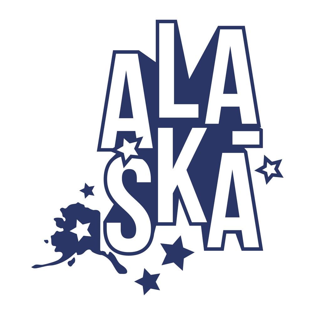 Home Alaska States Map Vintage Bundle 13 Designs Graphic