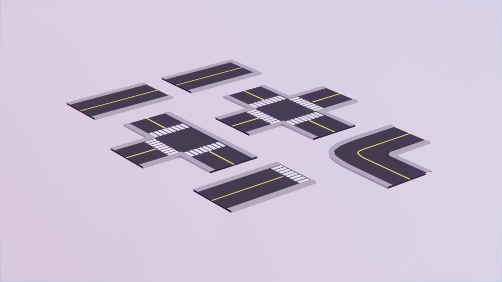 Modular Roads (6 Pack)