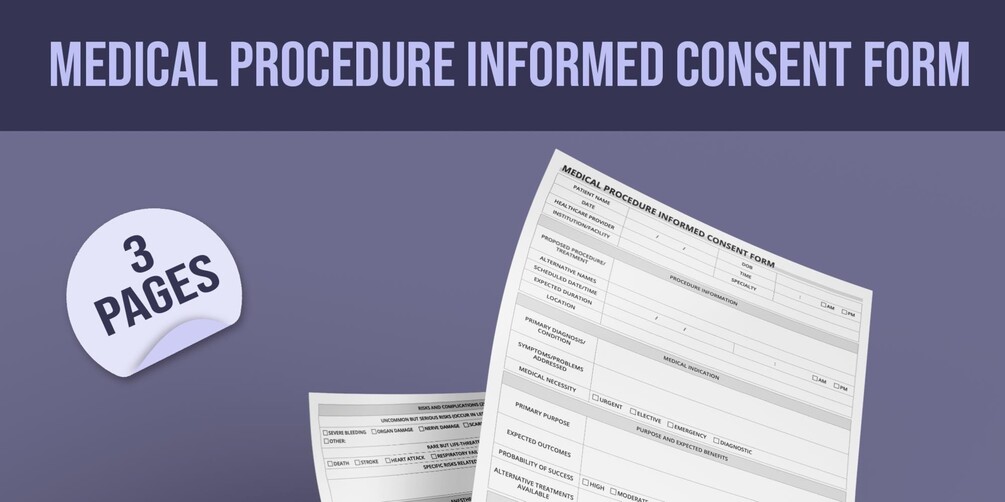 Medical Procedure Informed Consent Form