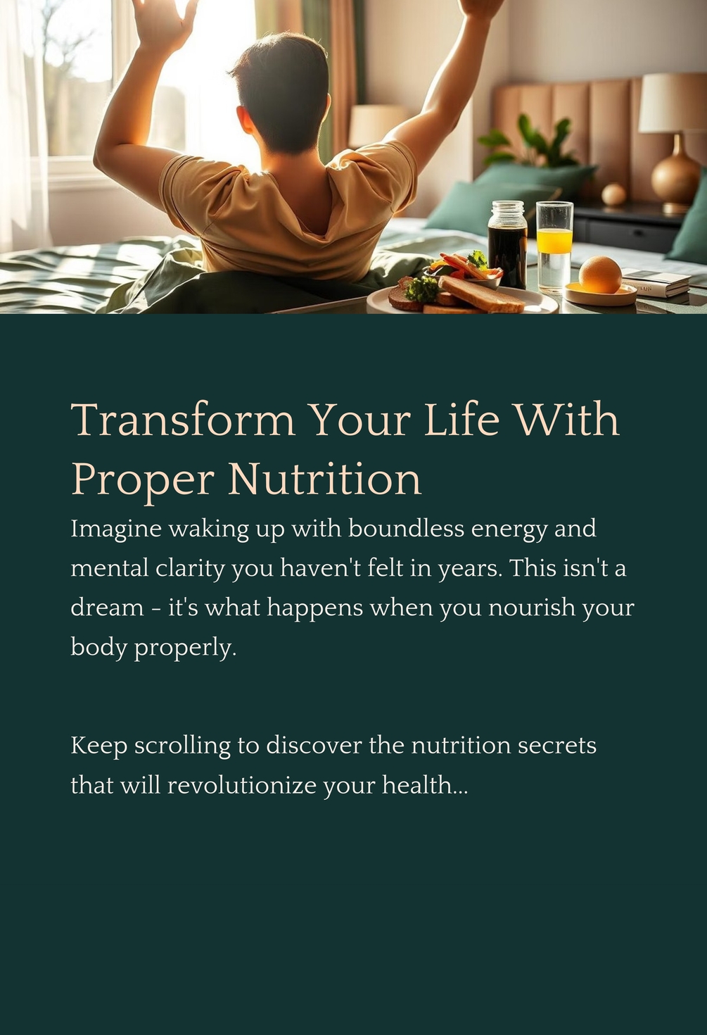 Transform Your Life Through Food: The Ultimate Nutrition Blueprint