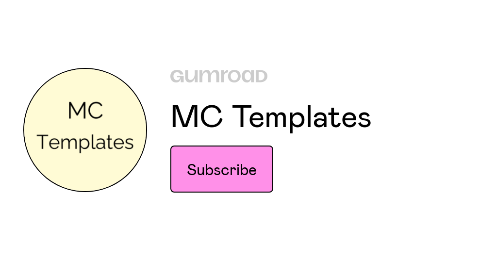 MC Templates
