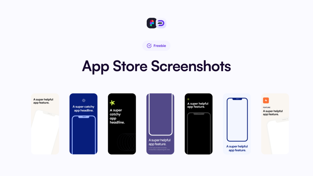 App Store Screenshots Figma Template