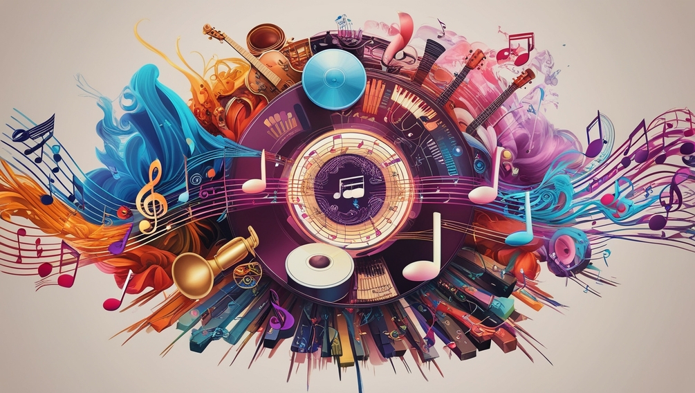 🎶 Abstract Expression Images of Music - A Symphony of Visual Emotions 🎨