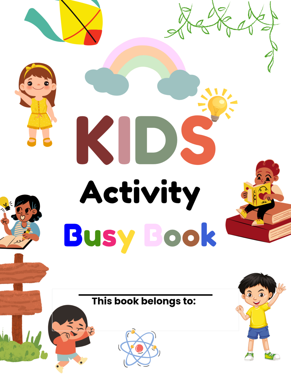 Kids Activity Busy Book