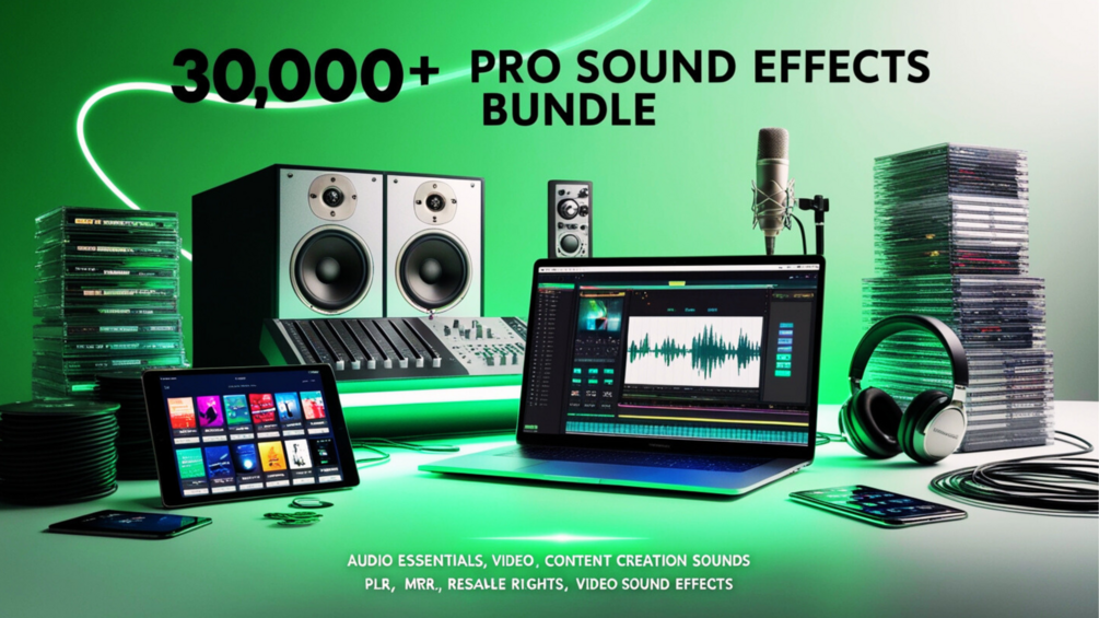 30,000+ Pro Sound Effects | Essential Audio for Video Editing & Content ...