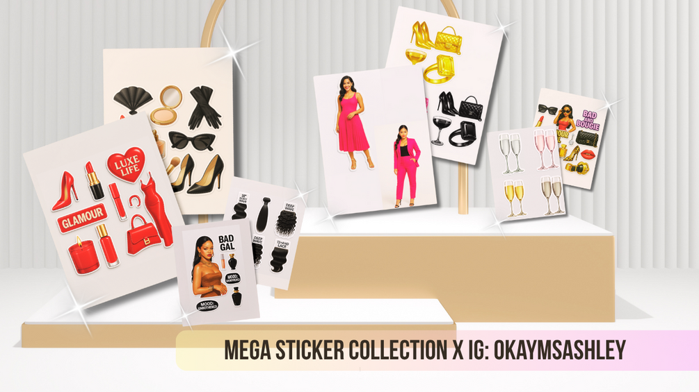 The Ultimate Luxe Sticker Collection | 130-PAGE DIGITAL BUNDLE