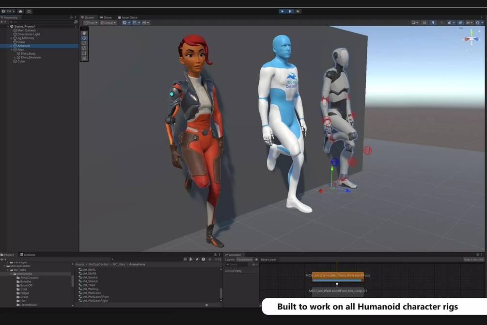 MC Idles - Believable 3D Animations