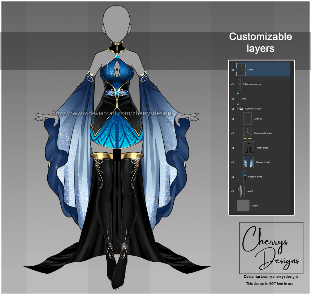 customizable Outfit Design 49