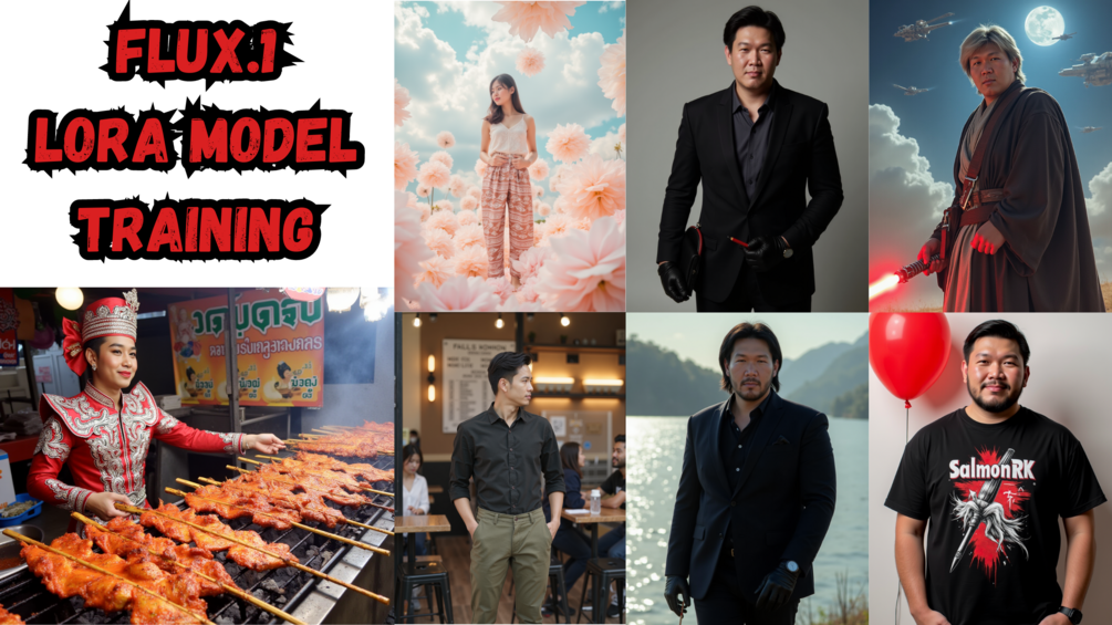Flux Lora Training ทำ โมเดลเอไอเฉพาะ