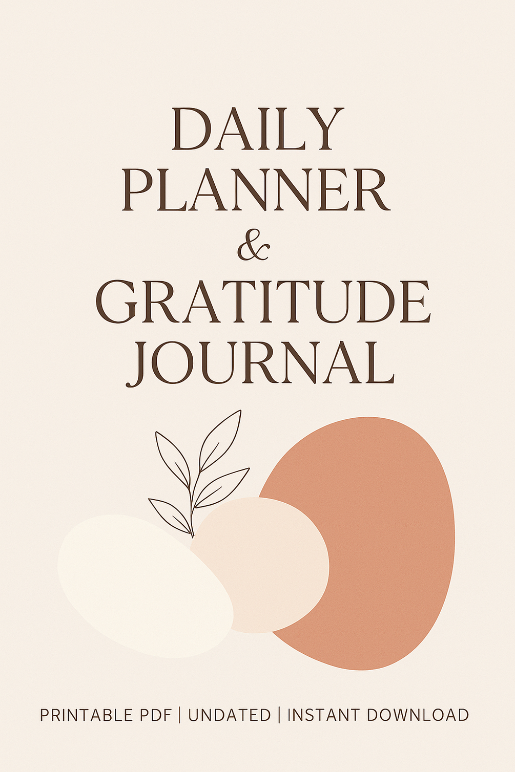 Daily Journal PDF sheet
