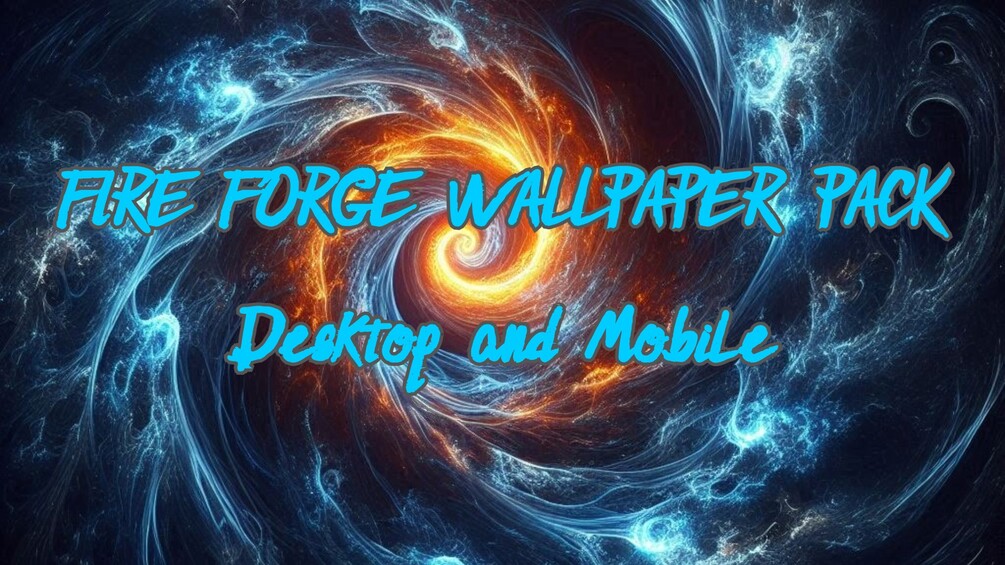 Fire Forge Mobile and Desktop Wallpaper Pack