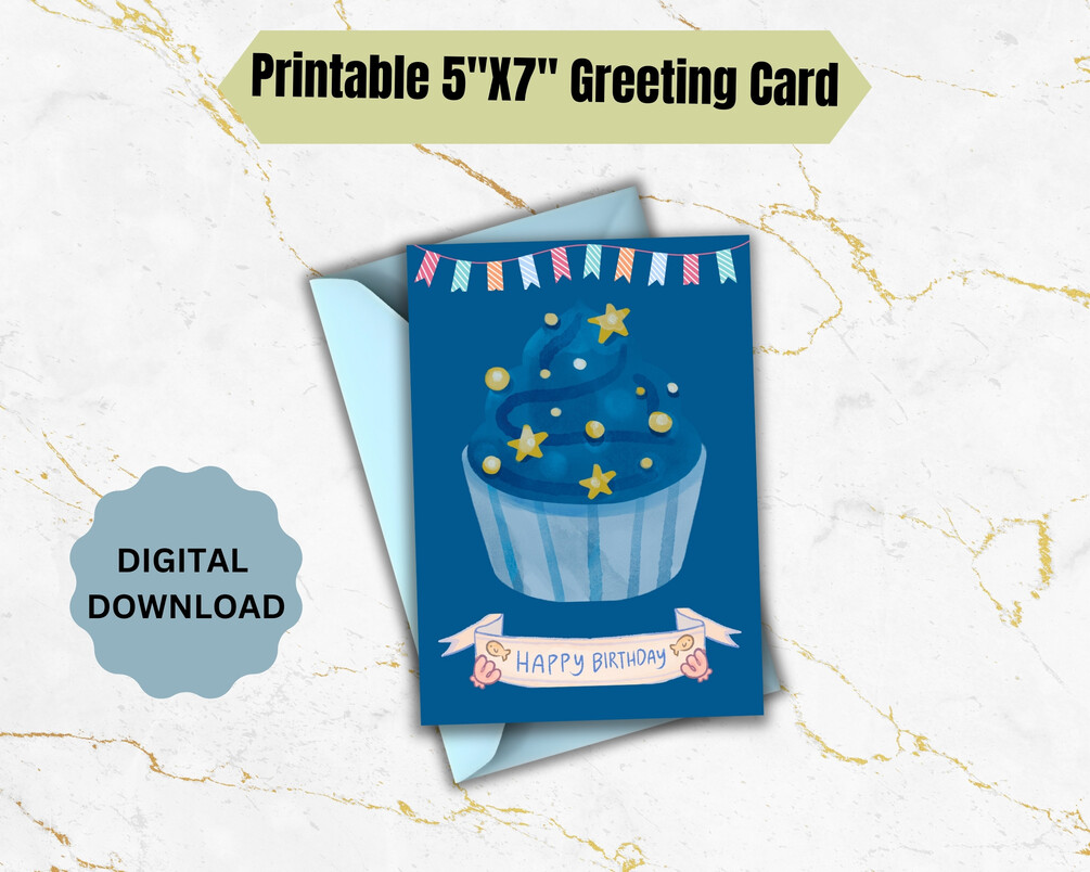 CUTE DIGITAL BIRTHDAY CARD