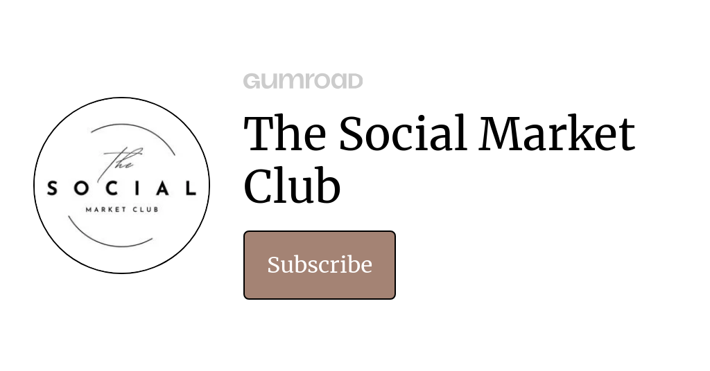 The Social Market Club